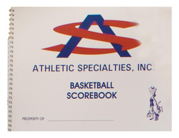 Athletic Specialties Basketball Scorebook SBK - Basketball Equipment ...