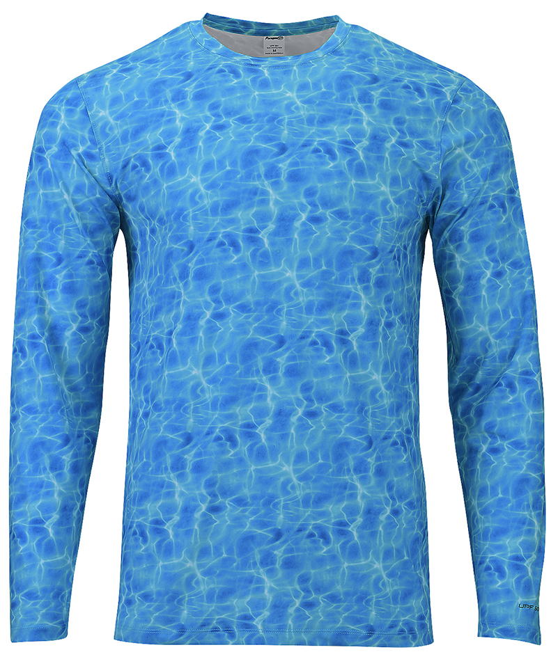 E194857 Paragon Belize - Long Sleeve UPF50+ Water Sublimated Performance Tee 230