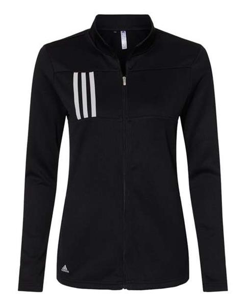 Adidas Women's 3-Stripes Double Knit Full-Zip A483 - Soccer Equipment ...