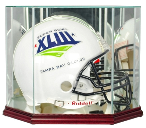 Perfect "Football Helmet" Octagon Display Cases - Football Equipment ...