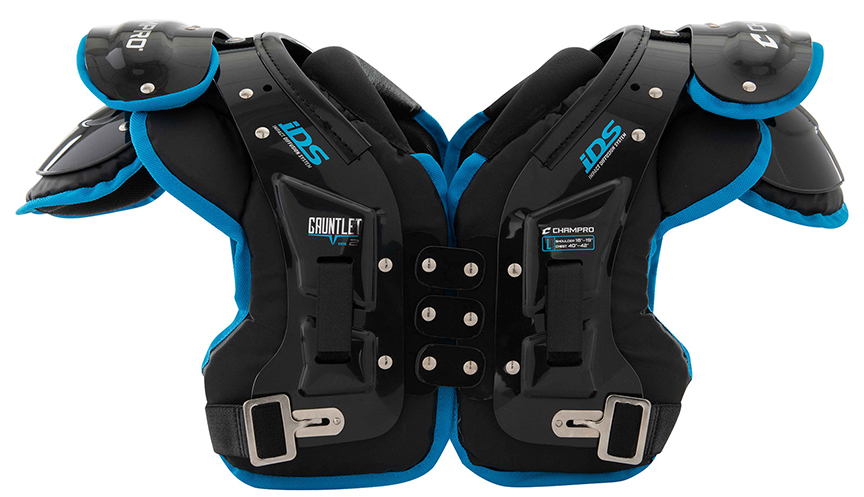 E195624 Champro Adult GAUNTLET 2 Football Shoulder Pads FSPG2