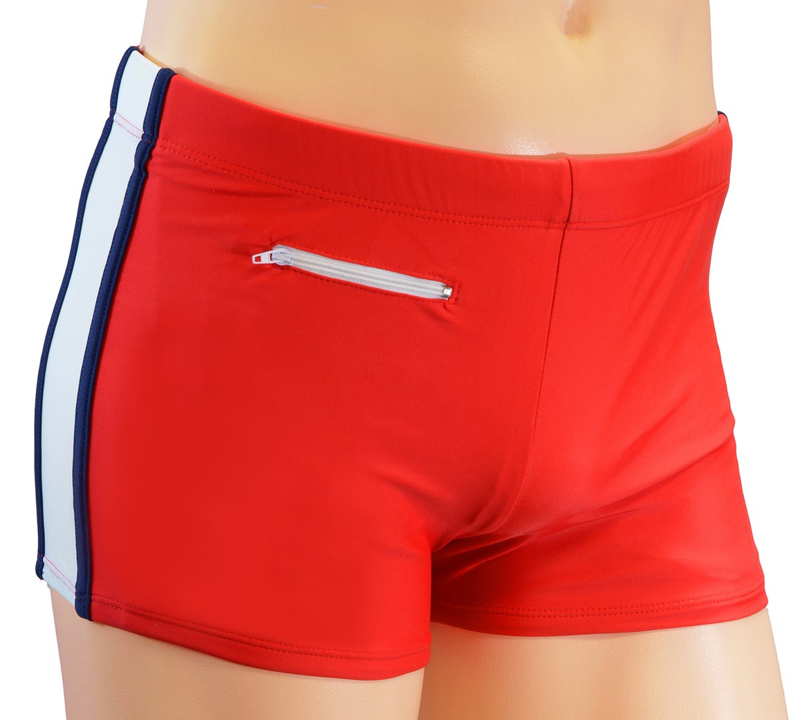 E195664 Adoretex Adult/Youth Splice Square Leg Swim Brief