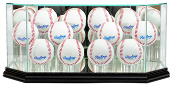 Perfect Cases "12 Baseball" Octagon Display Cases - Baseball Equipment ...