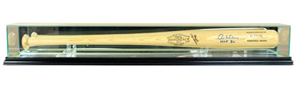 E19579 Perfect Cases Glass Baseball Bat Display Case