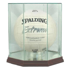 Perfect Cases Octagon Volleyball Display Case - Volleyball Equipment ...