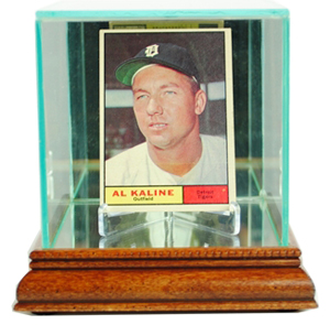 Perfect Cases "Single Card" Display Cases - Baseball Equipment & Gear