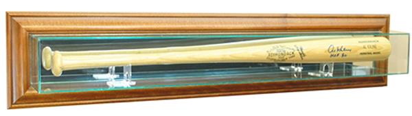 Perfect Cases Wall Mounted Bat Display Case - Baseball Equipment & Gear