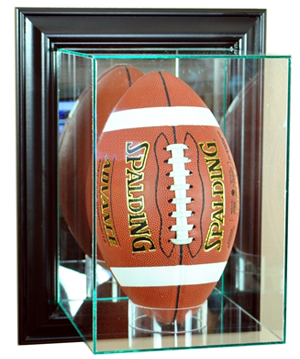 Perfect Case Wall Mounted Upright Football - Football Equipment and Gear