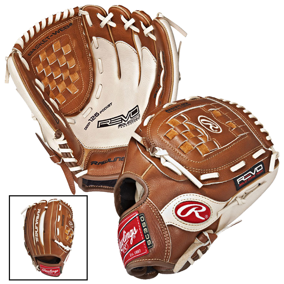 Rawlings Revo 350 12.5" Utility Softball Gloves - Baseball Equipment & Gear