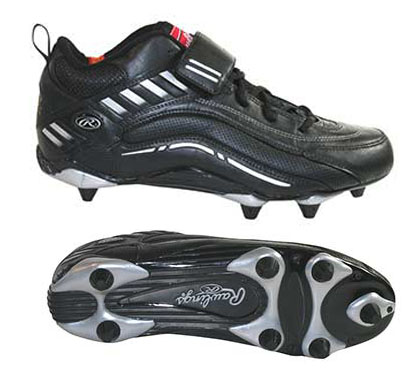 Rawlings Men's Artillery Mid Football Cleats - Football Equipment and Gear