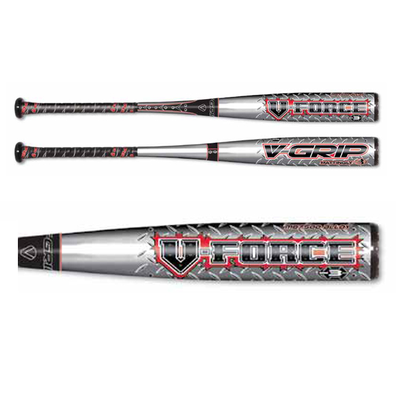 E19784 Mattingly Adult "V-Force" Aluminum Baseball Bats