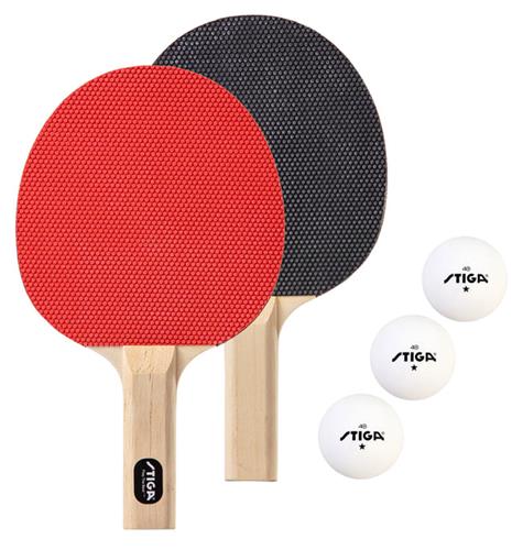 Stiga Classic 2 Player Table Tennis Set - Soccer Equipment and Gear