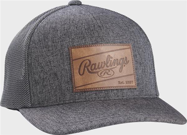 Rawlings Leather Patch Logo Hat - RSGLPH - Soccer Equipment and Gear