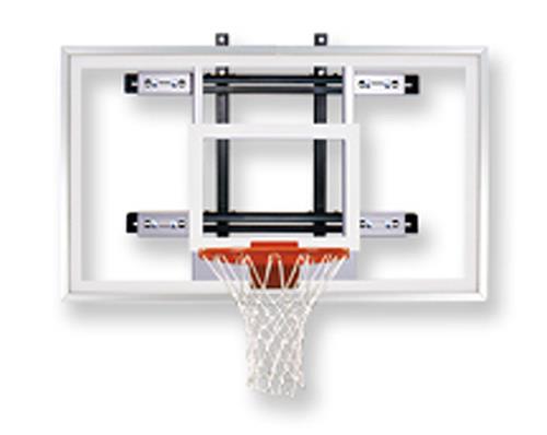 PowerMount Pro Wall Mount Basketball Goal - Basketball Equipment and Gear