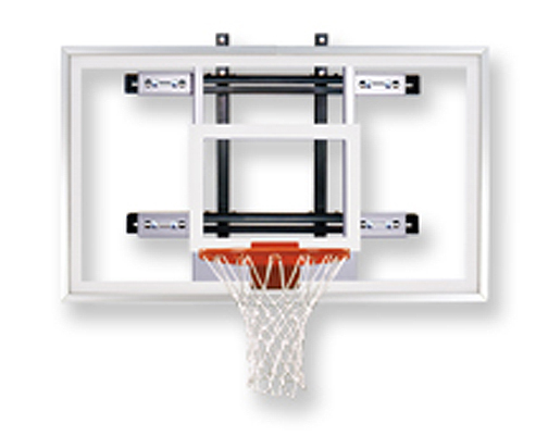 PowerMount Pro Wall Mount Basketball Goal - Basketball Equipment and Gear