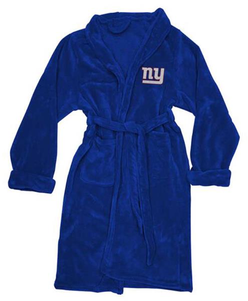 Northwest NFL New York Giants Mens L/XL Silk Touch Bath Robe - Fan Gear
