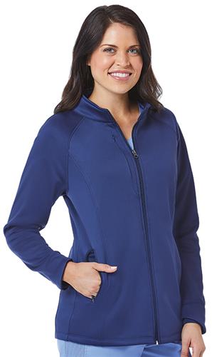 Maevn Blaze Jacket Women's Warm-up Bonded Fleece Scrub Jacket 3812 ...