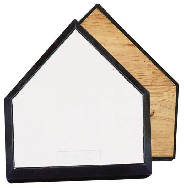 Martin Sports In-Ground Home Baseball Plate Wood Bottom HHP12WD ...