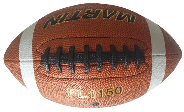 Martin Sports Official Size Leather Football FL1150 - Football ...