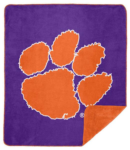 Northwest NCAA Clemson Tigers Sliver Knit Throw - Fan Gear