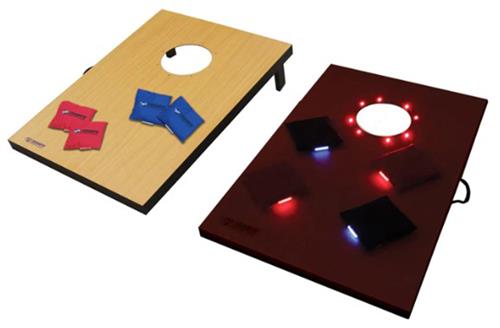 Triumph Advanced LED Lighted Cornhole Tournament 2x3 Bean Bag Toss SET ...