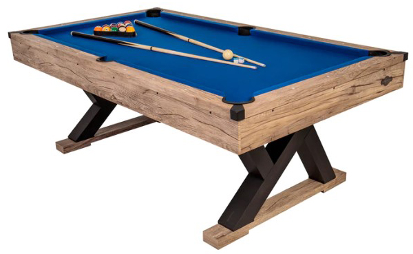 American Legend Kirkwood 84" Billiard Table AL3005W - Playground ...