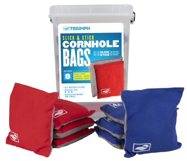 Triumph Slick n Stick Cornhole Bean Bags 16 oz. (8 Pack) 12-0010-3 ...