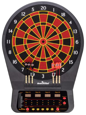 Arachnid E650ARA CricketPro Talking Electronic Dart Board - Playground ...