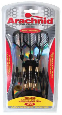 Arachnid SFA450 Soft Dart Set 450 (1 Package 3 Darts) - Playground ...