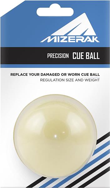 Mizerak Billiards Cue Ball P1821 (EACH) - Playground Equipment and Gear