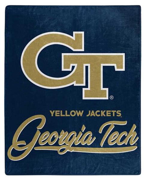 Northwest NCAA Georgia Tech Yellow Jackets "Signature" Raschel Throw ...