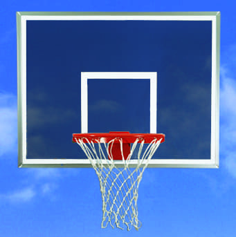 Bison Basketball 32" x 48" Framed Rectangular Smoked Acrylic Backboard ...