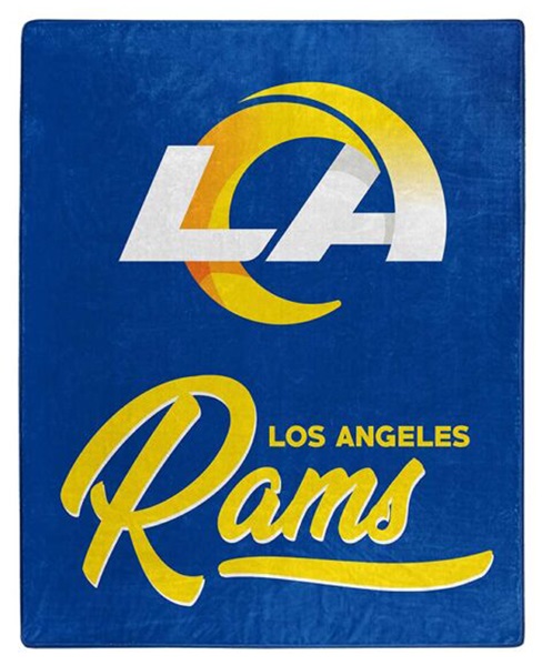 Northwest NFL Los Angeles Rams "Signature" Raschel Throw - Fan Gear