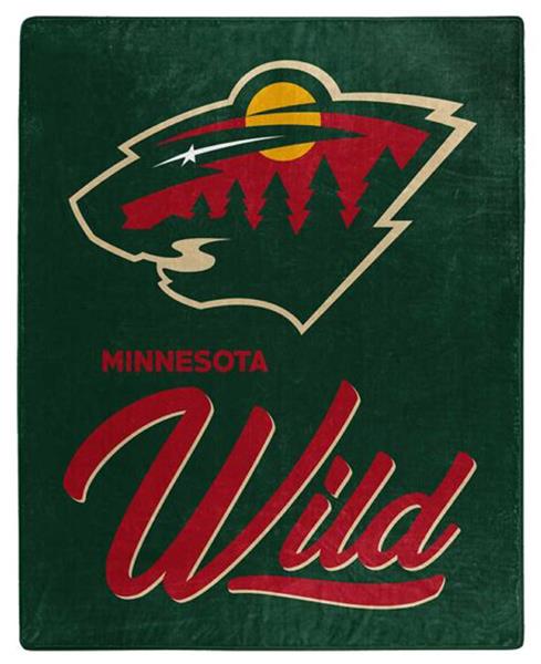 Northwest NHL Minnesota Wild "Signature" Raschel Throw - Fan Gear