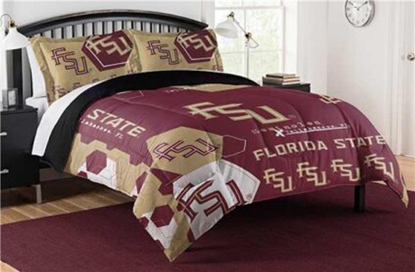 Northwest NCAA Florida State Seminoles "Hexagon" Full/Queen Comforter ...