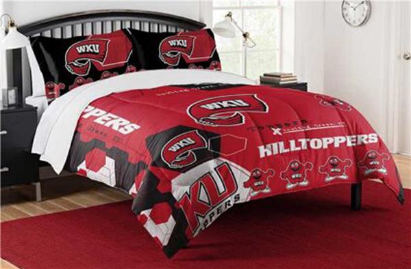 Northwest NCAA Western Kentucky Hilltoppers "Hexagon" Full/Queen ...
