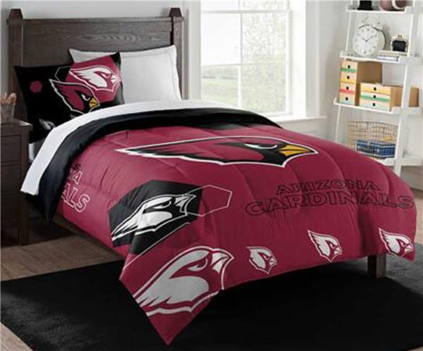 Northwest NFL Arizona Cardinals "Hexagon" Twin Comforter/Sham Set - Fan ...