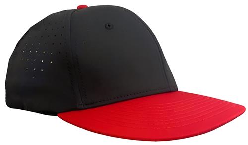 Baseball Cap, Stretch Fit, Flat Visor, Mid-Pro, Contrasting Underbrim ...
