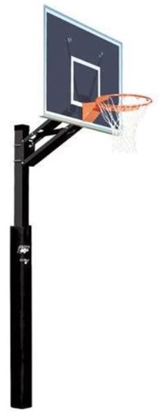 Bison Nighthawk QwikChange 4" Adjustable Basketball System - Basketball ...
