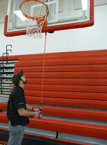 Bison ZipCrank Basketball Height Adjusters Electric 48"x72" BA980RTE ...