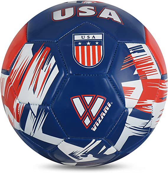 Vizari Country Series USA Soccer Balls - Soccer Equipment and Gear