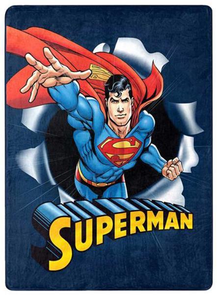 Northwest Superman, Hero Burst Silk Touch Throw - Baseball Equipment & Gear