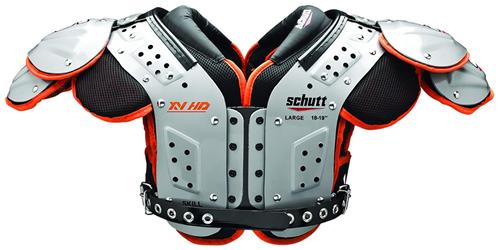 Schutt Adult (AS & AM) Football Shoulder Pad Varsity XV HD Skill ...