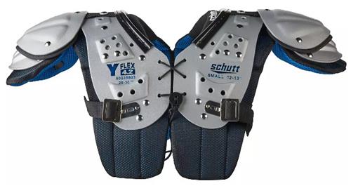 Schutt Kids (YOUTH MEDIUM) Flex 4.2 Football Shoulder Pads - Football ...