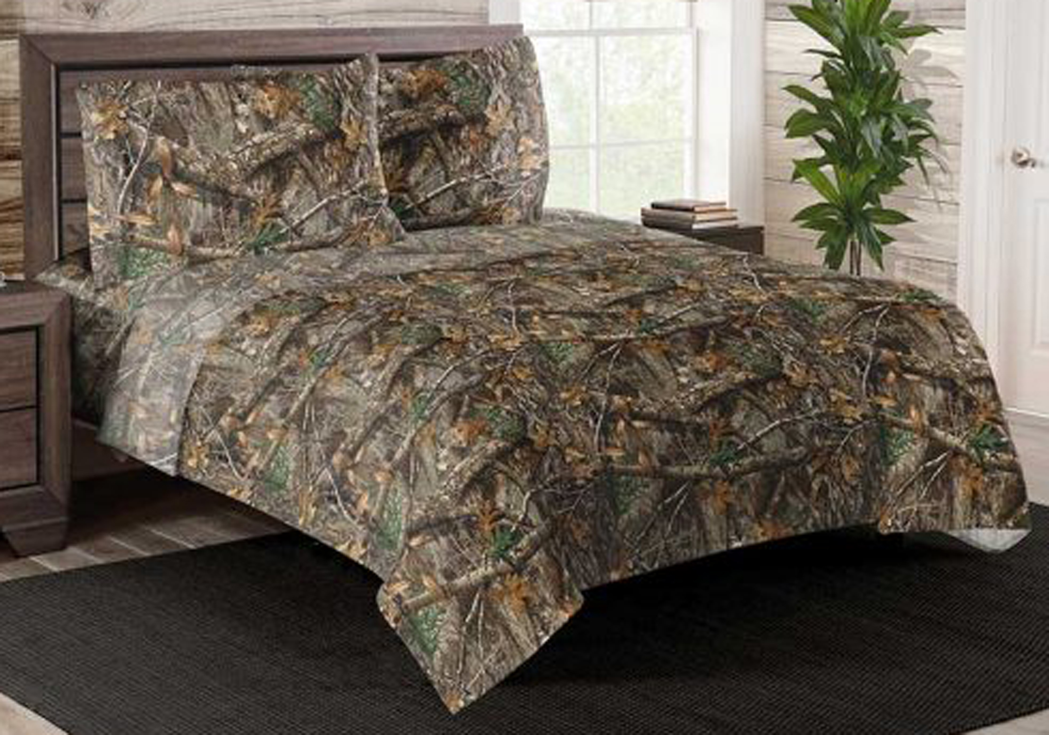E204945 Northwest Realtree, "Edge" 4-Piece Full Sheet Set
