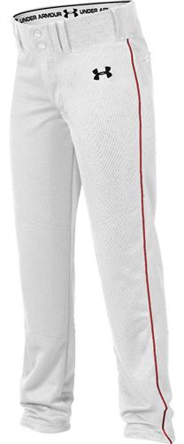 E205170 Under Armour Youth Next Open Bottom Braided Baseball Pant