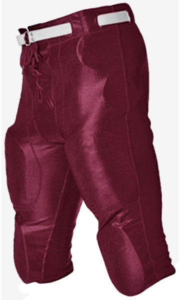 Adult Slotted Football Pants (,A2XL,AXL-Maroon), (AS-Purple) (Belt/Pads ...