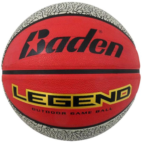 Baden Legend Rubber Basketballs - Basketball Equipment and Gear