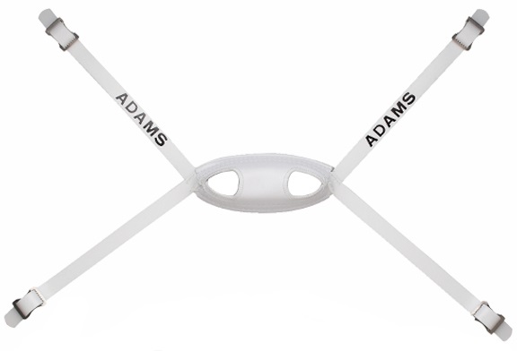 Adams Football Helmet 4-Pt HI Vinyl MG Series Chin Straps MG-550 ...