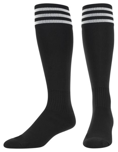 Adult Medium Official Referee Wide 3 Stripe Socks OSI - Closeout Sale ...